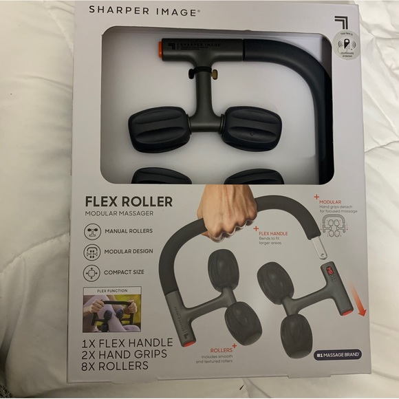 Sharper Image | Other | Sharper Image Flex Roller Modular Massager 8 ...